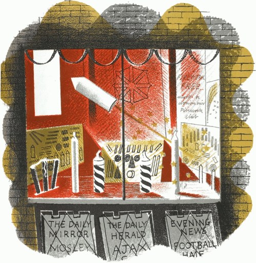 High Street by Eric Ravilious – Tyger Tale