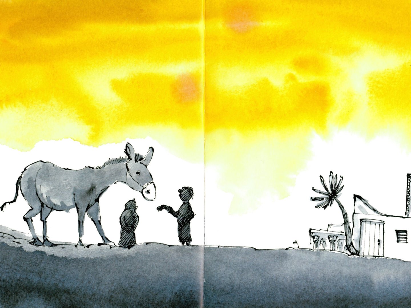 Refuge by Anne Booth and Sam Usher – Tyger Tale
