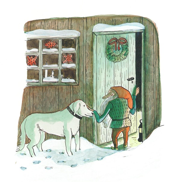 The Tomten by Astrid Lindgren and Kitty Crowther – Tyger Tale