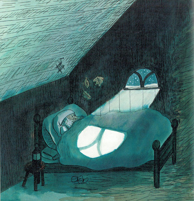 The Tomten by Astrid Lindgren and Kitty Crowther – Tyger Tale