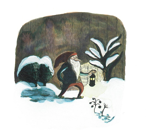 The Tomten by Astrid Lindgren and Kitty Crowther – Tyger Tale