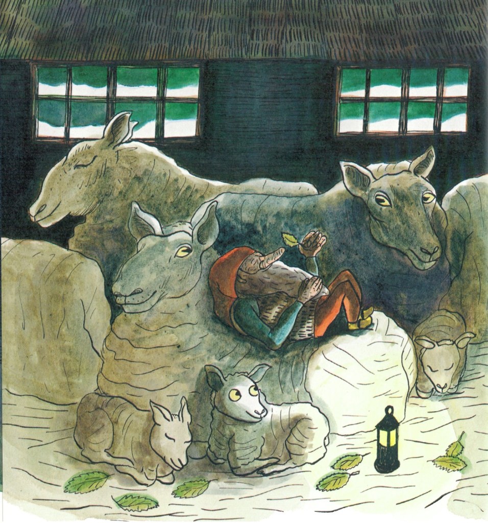 The Tomten by Astrid Lindgren and Kitty Crowther – Tyger Tale