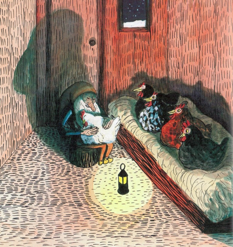 The Tomten by Astrid Lindgren and Kitty Crowther – Tyger Tale