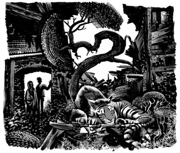 Tyger by SF Said and Dave McKean – Tyger Tale